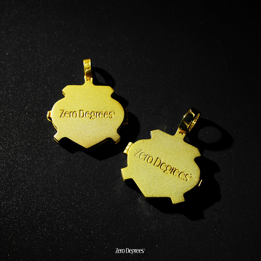 Zero Degrees X Chivas Regal Iced Out Logo Locket – Zero Degrees°C Jewelry